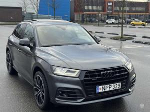 Pelēks Audi Q5 2017 Klaipėda, ar dzinēja tilpumu 1.98 L un nobraukumu 81 tūkst. km par 22700 €, foto  vietnē AUTOMOTO.COM.LV
