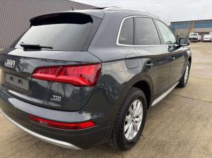 Grey Audi Q5 2017 in Vilkaviskis, with an engine capacity of 1.97 L and mileage of 187 thousand km for 18600 €, photo 6 on AUTOMOTO.COM.LV