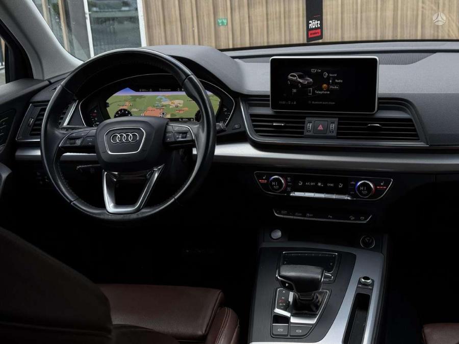 Pelēks Audi Q5 2017 Klaipėda, ar dzinēja tilpumu 1.98 L un nobraukumu 300 tūkst. km par 15500 €, foto 19 vietnē AUTOMOTO.COM.LV