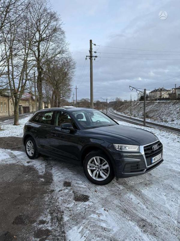 Pelēks Audi Q5 2017 Viļņa, ar dzinēja tilpumu 1.97 L un nobraukumu 233 tūkst. km par 19000 €, foto 1 vietnē AUTOMOTO.COM.LV