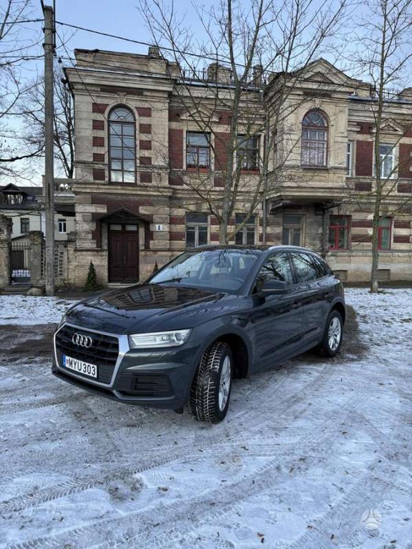Pelēks Audi Q5 2017 Viļņa, ar dzinēja tilpumu 1.97 L un nobraukumu 233 tūkst. km par 19000 €, foto 2 vietnē AUTOMOTO.COM.LV