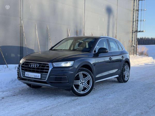 Pelēks Audi Q5 2017 Viļņa, ar dzinēja tilpumu 1.97 L un nobraukumu 276 tūkst. km par 16999 €, foto 1 vietnē AUTOMOTO.COM.LV