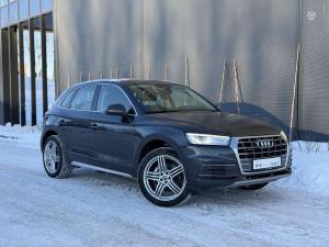 Grey Audi Q5 2017 in Vilnius, with an engine capacity of 1.97 L and mileage of 276 thousand km for 16999 €, photo 6 on AUTOMOTO.COM.LV