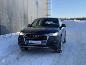 Grey Audi Q5 2017 in Vilnius, with an engine capacity of 1.97 L and mileage of 276 thousand km for 16999 €, photo 9 on AUTOMOTO.COM.LV
