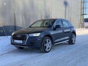 Grey Audi Q5 2017 in Vilnius, with an engine capacity of 1.97 L and mileage of 276 thousand km for 16999 €, photo 13 on AUTOMOTO.COM.LV