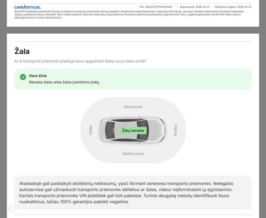 Grey Audi Q5 2017 in Jonava, with an engine capacity of 1.97 L and mileage of 292 thousand km for 18250 €, photo 27 on AUTOMOTO.COM.LV