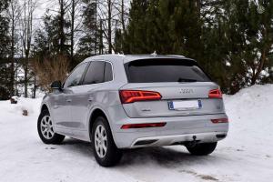 Grey Audi Q5 2017 in Silale, with an engine capacity of 1.97 L and mileage of 280 thousand km for 16900 €, photo 2 on AUTOMOTO.COM.LV