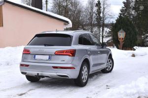 Grey Audi Q5 2017 in Silale, with an engine capacity of 1.97 L and mileage of 280 thousand km for 16900 €, photo 4 on AUTOMOTO.COM.LV
