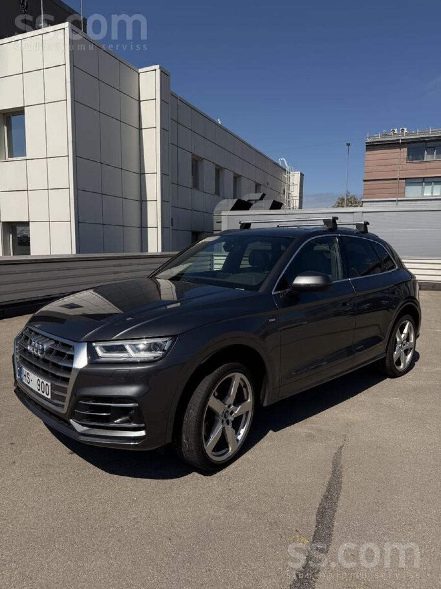 Grey Audi Q5 2017 in Riga, with an engine capacity of 2.00 L and mileage of 182 thousand km for 22900 €, photo 3 on AUTOMOTO.COM.LV