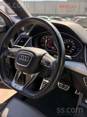 Grey Audi Q5 2017 in Riga, with an engine capacity of 2.00 L and mileage of 182 thousand km for 22900 €, photo 8 on AUTOMOTO.COM.LV