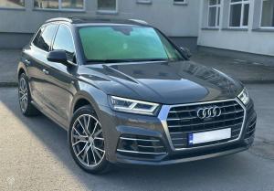 Grey Audi Q5 2017 in Kaunas, with an engine capacity of 1.97 L and mileage of 261 thousand km for 22990 €, photo  on AUTOMOTO.COM.LV
