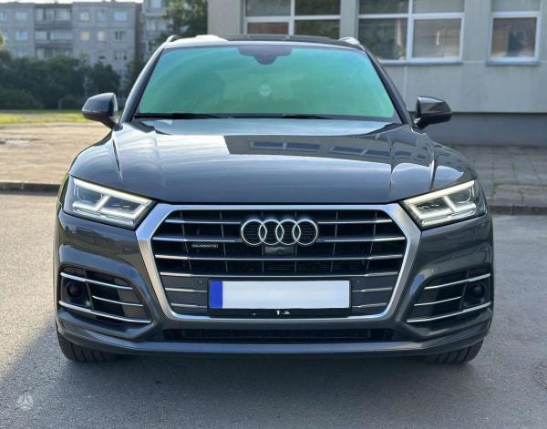 Grey Audi Q5 2017 in Kaunas, with an engine capacity of 1.97 L and mileage of 261 thousand km for 22990 €, photo 3 on AUTOMOTO.COM.LV