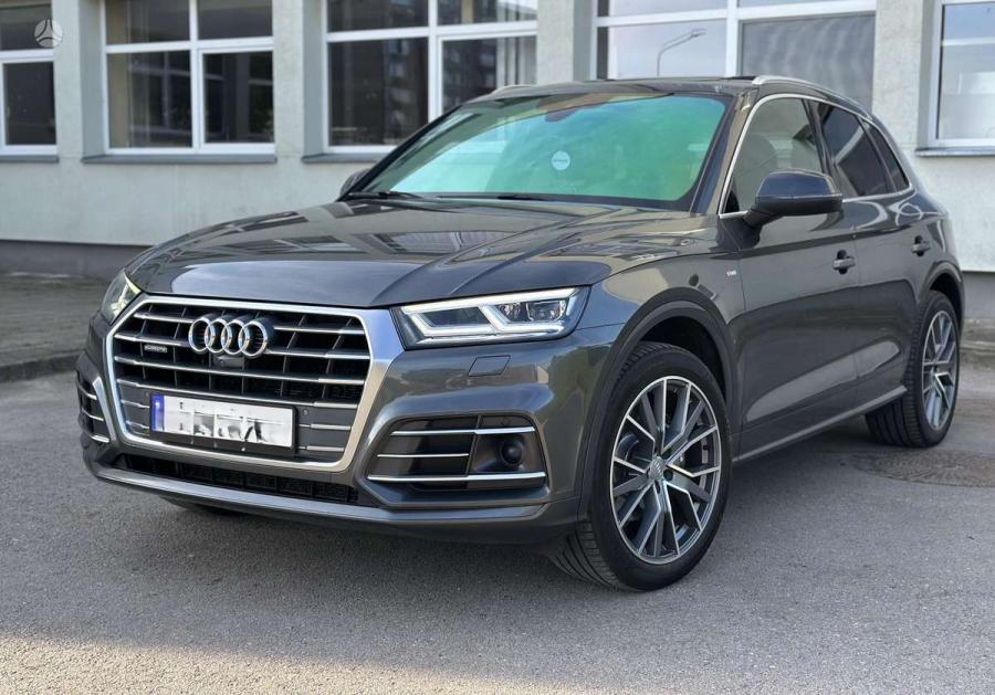 Pelēks Audi Q5 2017 Kauņa, ar dzinēja tilpumu 1.97 L un nobraukumu 261 tūkst. km par 22990 €, foto 5 vietnē AUTOMOTO.COM.LV