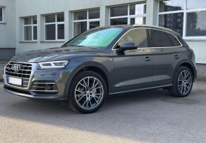 Pelēks Audi Q5 2017 Kauņa, ar dzinēja tilpumu 1.97 L un nobraukumu 261 tūkst. km par 22990 €, foto 6 vietnē AUTOMOTO.COM.LV