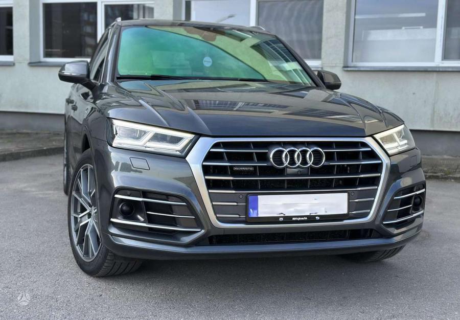 Pelēks Audi Q5 2017 Kauņa, ar dzinēja tilpumu 1.97 L un nobraukumu 261 tūkst. km par 22990 €, foto 17 vietnē AUTOMOTO.COM.LV