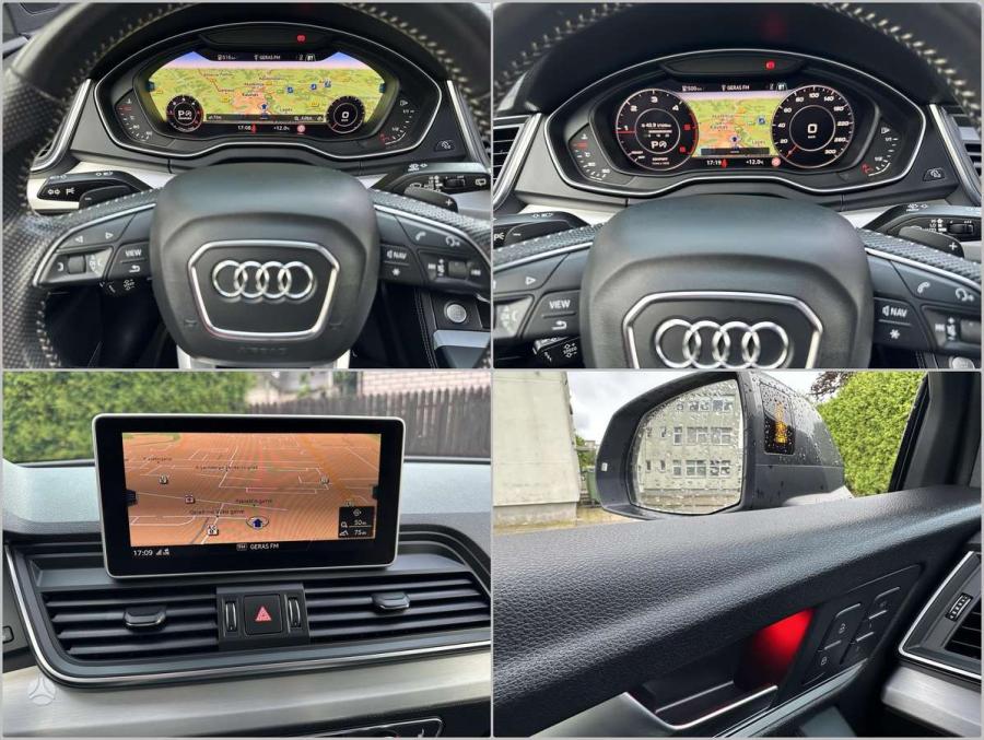 Pelēks Audi Q5 2017 Kauņa, ar dzinēja tilpumu 1.97 L un nobraukumu 261 tūkst. km par 22990 €, foto 22 vietnē AUTOMOTO.COM.LV