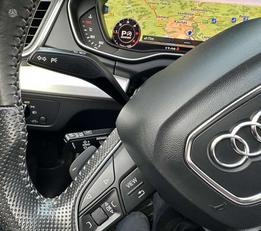 Pelēks Audi Q5 2017 Kauņa, ar dzinēja tilpumu 1.97 L un nobraukumu 261 tūkst. km par 22990 €, foto 29 vietnē AUTOMOTO.COM.LV