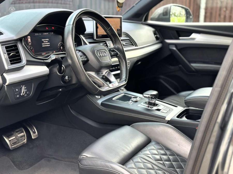Pelēks Audi Q5 2017 Kauņa, ar dzinēja tilpumu 1.97 L un nobraukumu 261 tūkst. km par 22990 €, foto 43 vietnē AUTOMOTO.COM.LV