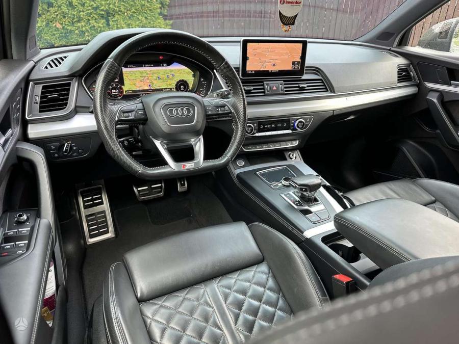 Pelēks Audi Q5 2017 Kauņa, ar dzinēja tilpumu 1.97 L un nobraukumu 261 tūkst. km par 22990 €, foto 44 vietnē AUTOMOTO.COM.LV