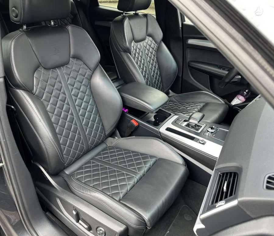 Pelēks Audi Q5 2017 Kauņa, ar dzinēja tilpumu 1.97 L un nobraukumu 261 tūkst. km par 22990 €, foto 48 vietnē AUTOMOTO.COM.LV