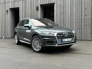 Pelēks Audi Q5 2017 Rīga, ar dzinēja tilpumu 2.00 L un nobraukumu 187 tūkst. km par 27395 €, foto 3 vietnē AUTOMOTO.COM.LV