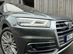 Pelēks Audi Q5 2017 Rīga, ar dzinēja tilpumu 2.00 L un nobraukumu 187 tūkst. km par 27395 €, foto 6 vietnē AUTOMOTO.COM.LV