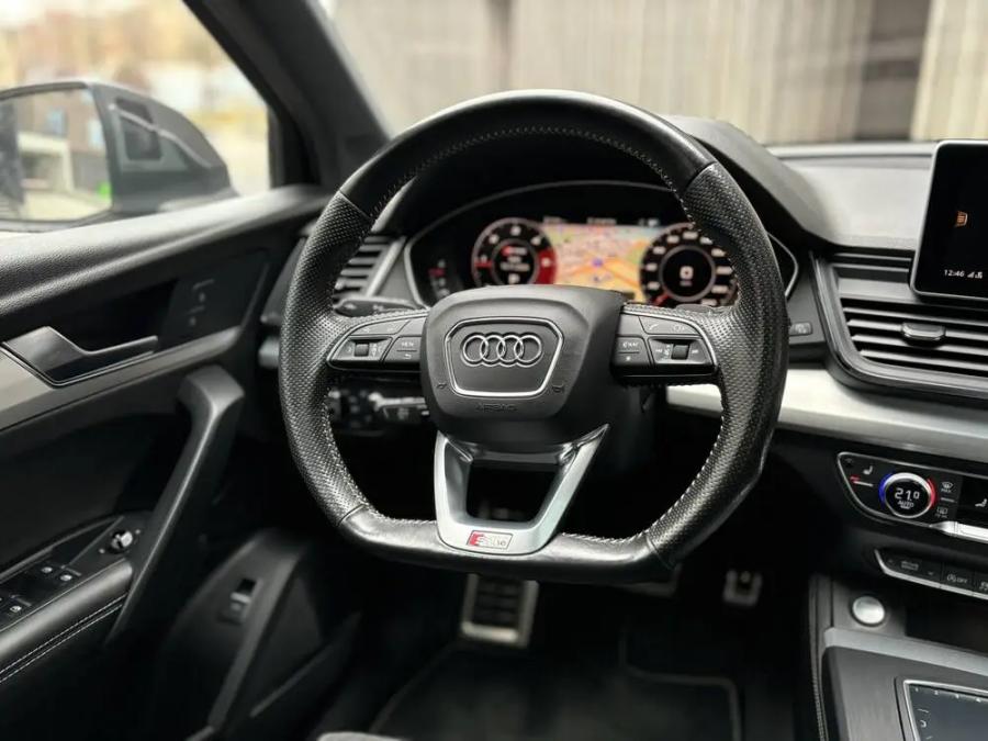 Pelēks Audi Q5 2017 Rīga, ar dzinēja tilpumu 2.00 L un nobraukumu 187 tūkst. km par 27395 €, foto 8 vietnē AUTOMOTO.COM.LV