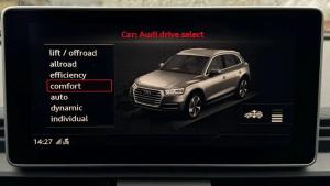 Grey Audi Q5 2017 in Riga, with an engine capacity of 2.00 L and mileage of 196 thousand km for 25500 €, photo 10 on AUTOMOTO.COM.LV