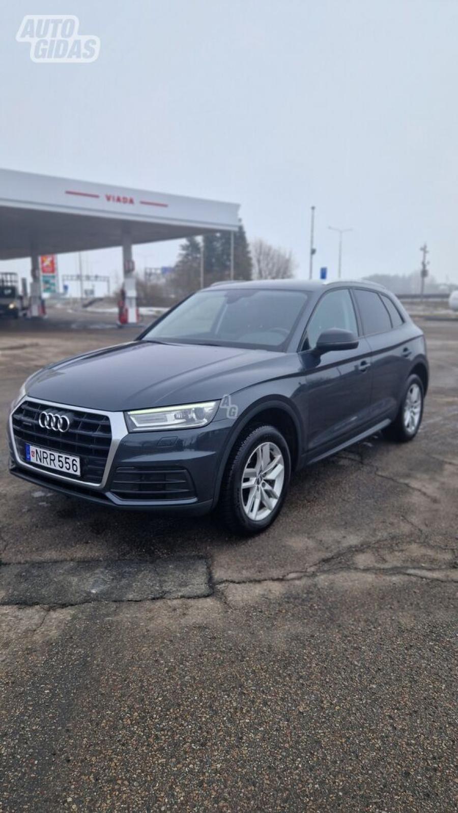 Grey Audi Q5 2017 in Klaipeda, with an engine capacity of 2.00 L and mileage of 236 thousand km for 18900 €, photo 1 on AUTOMOTO.COM.LV