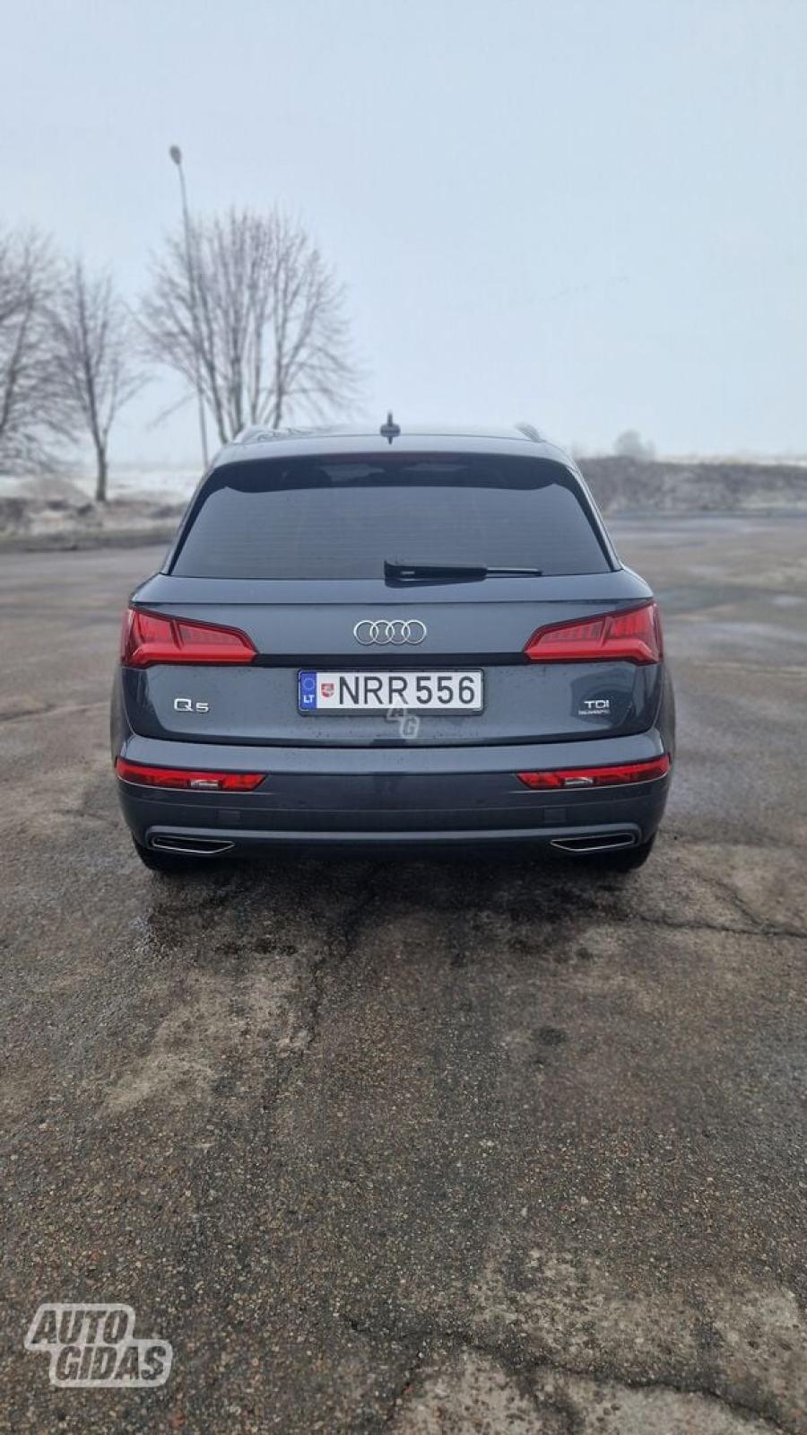 Grey Audi Q5 2017 in Klaipeda, with an engine capacity of 2.00 L and mileage of 236 thousand km for 18900 €, photo 8 on AUTOMOTO.COM.LV