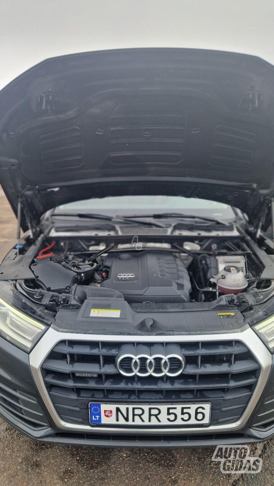 Grey Audi Q5 2017 in Klaipeda, with an engine capacity of 2.00 L and mileage of 236 thousand km for 18900 €, photo 13 on AUTOMOTO.COM.LV