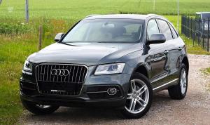 Grey Audi Q5 2017 in Kretinga, with an engine capacity of 1.98 L and mileage of 134 thousand km for 15999 €, photo  on AUTOMOTO.COM.LV