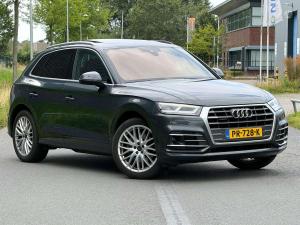 Pelēks Audi Q5 2017 Viļņa, ar dzinēja tilpumu 2.00 L un nobraukumu 220 tūkst. km par 21950 €, foto  vietnē AUTOMOTO.COM.LV