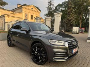 Pelēks Audi Q5 2017 Viļņa, ar dzinēja tilpumu 2.00 L un nobraukumu 220 tūkst. km par 20650 €, foto  vietnē AUTOMOTO.COM.LV