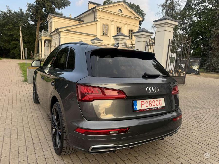 Pelēks Audi Q5 2017 Viļņa, ar dzinēja tilpumu 2.00 L un nobraukumu 220 tūkst. km par 20650 €, foto 8 vietnē AUTOMOTO.COM.LV