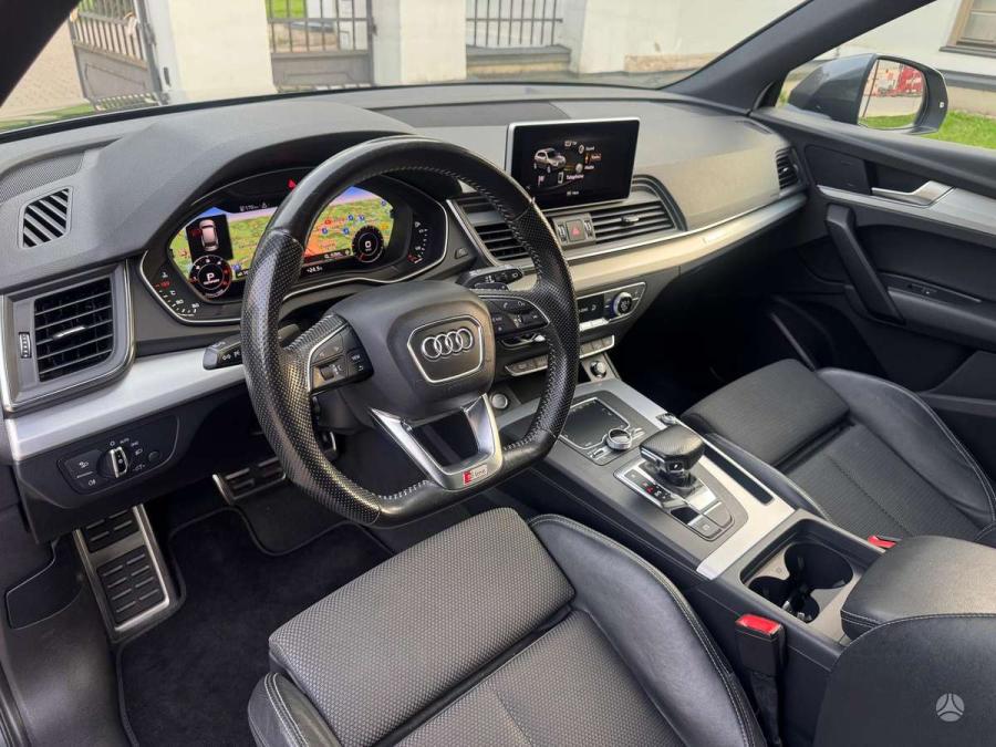 Pelēks Audi Q5 2017 Viļņa, ar dzinēja tilpumu 2.00 L un nobraukumu 220 tūkst. km par 20650 €, foto 14 vietnē AUTOMOTO.COM.LV