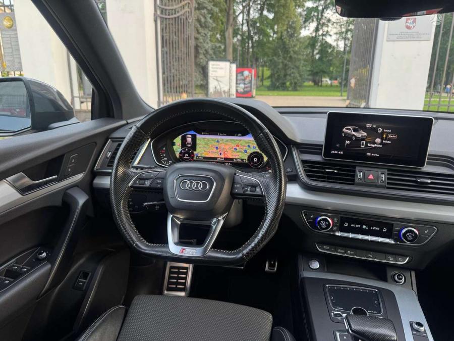 Pelēks Audi Q5 2017 Viļņa, ar dzinēja tilpumu 2.00 L un nobraukumu 220 tūkst. km par 20650 €, foto 15 vietnē AUTOMOTO.COM.LV