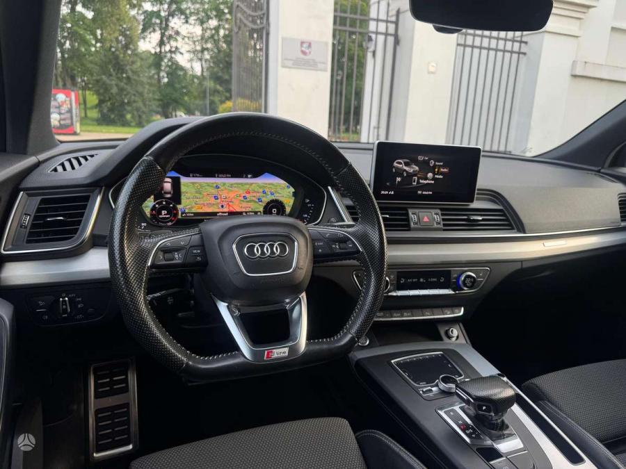 Pelēks Audi Q5 2017 Viļņa, ar dzinēja tilpumu 2.00 L un nobraukumu 220 tūkst. km par 20650 €, foto 16 vietnē AUTOMOTO.COM.LV