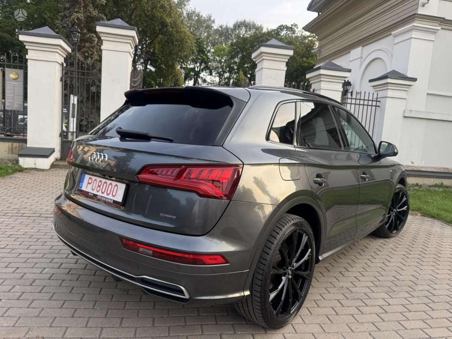 Pelēks Audi Q5 2017 Viļņa, ar dzinēja tilpumu 2.00 L un nobraukumu 220 tūkst. km par 20650 €, foto 18 vietnē AUTOMOTO.COM.LV