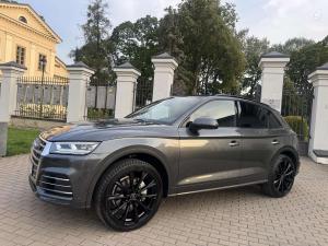 Pelēks Audi Q5 2017 Viļņa, ar dzinēja tilpumu 2.00 L un nobraukumu 220 tūkst. km par 20650 €, foto 19 vietnē AUTOMOTO.COM.LV