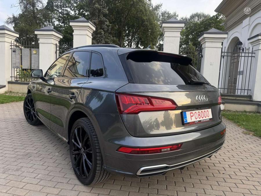 Pelēks Audi Q5 2017 Viļņa, ar dzinēja tilpumu 2.00 L un nobraukumu 220 tūkst. km par 20650 €, foto 22 vietnē AUTOMOTO.COM.LV