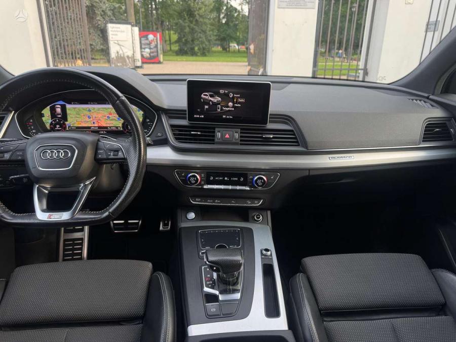 Pelēks Audi Q5 2017 Viļņa, ar dzinēja tilpumu 2.00 L un nobraukumu 220 tūkst. km par 20650 €, foto 26 vietnē AUTOMOTO.COM.LV