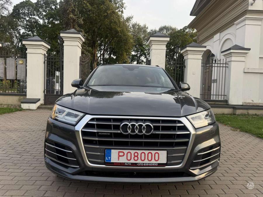 Pelēks Audi Q5 2017 Viļņa, ar dzinēja tilpumu 2.00 L un nobraukumu 220 tūkst. km par 20650 €, foto 34 vietnē AUTOMOTO.COM.LV