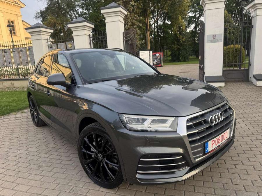 Pelēks Audi Q5 2017 Viļņa, ar dzinēja tilpumu 2.00 L un nobraukumu 220 tūkst. km par 20650 €, foto 40 vietnē AUTOMOTO.COM.LV