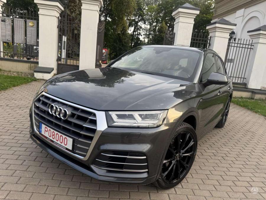 Pelēks Audi Q5 2017 Viļņa, ar dzinēja tilpumu 2.00 L un nobraukumu 220 tūkst. km par 20650 €, foto 41 vietnē AUTOMOTO.COM.LV