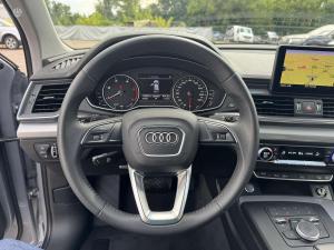 Grey Audi Q5 2017 in Panevezys, with an engine capacity of 1.97 L and mileage of 114 thousand km for 19400 €, photo 8 on AUTOMOTO.COM.LV