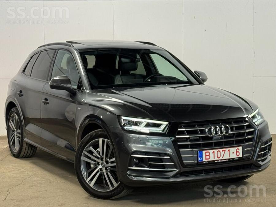 Grey Audi Q5 2017 in Jurmala, with an engine capacity of 2.00 L and mileage of 224 thousand km for 22450 €, photo 3 on AUTOMOTO.COM.LV