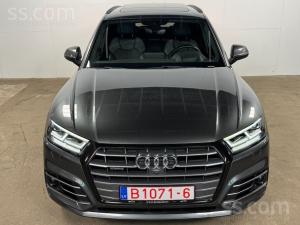 Grey Audi Q5 2017 in Jurmala, with an engine capacity of 2.00 L and mileage of 224 thousand km for 22450 €, photo 4 on AUTOMOTO.COM.LV