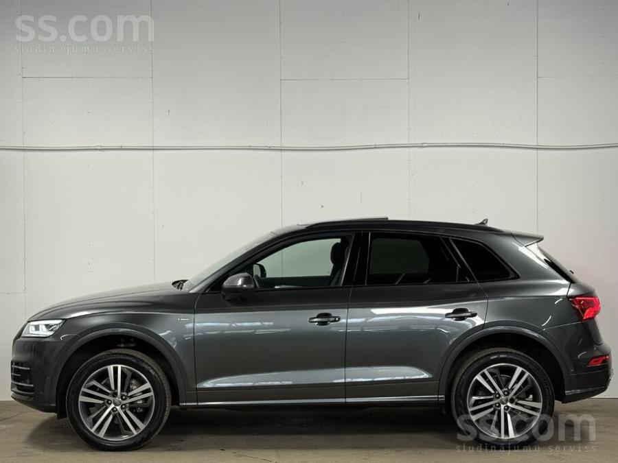 Grey Audi Q5 2017 in Jurmala, with an engine capacity of 2.00 L and mileage of 224 thousand km for 22450 €, photo 6 on AUTOMOTO.COM.LV