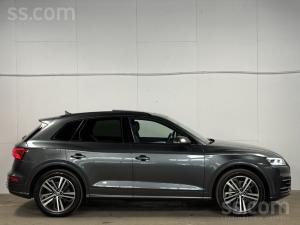 Grey Audi Q5 2017 in Jurmala, with an engine capacity of 2.00 L and mileage of 224 thousand km for 22450 €, photo 9 on AUTOMOTO.COM.LV